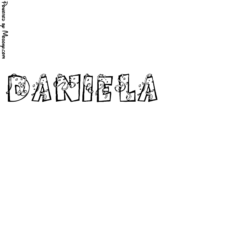 Disegno per bambini daniela 3101 da stampare e colorare