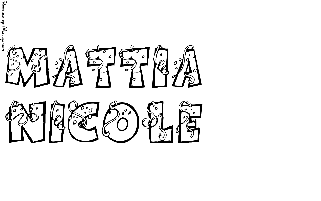 Disegno per bambini mattia 4032 da stampare e colorare