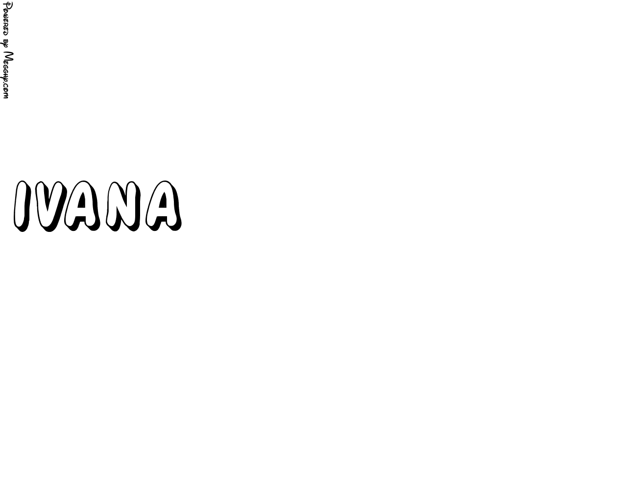 Disegno per bambini ivana 6784 da stampare e colorare