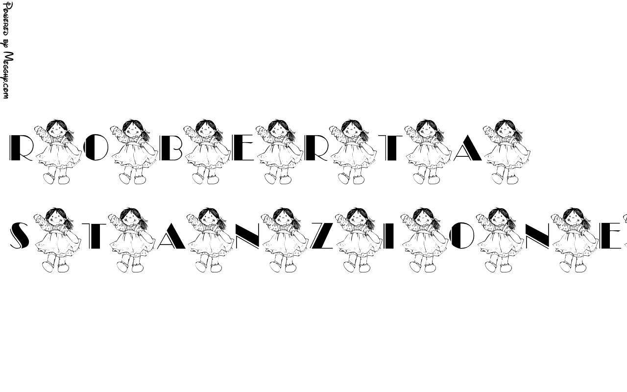 Disegno per bambini roberta 18194 da stampare e colorare