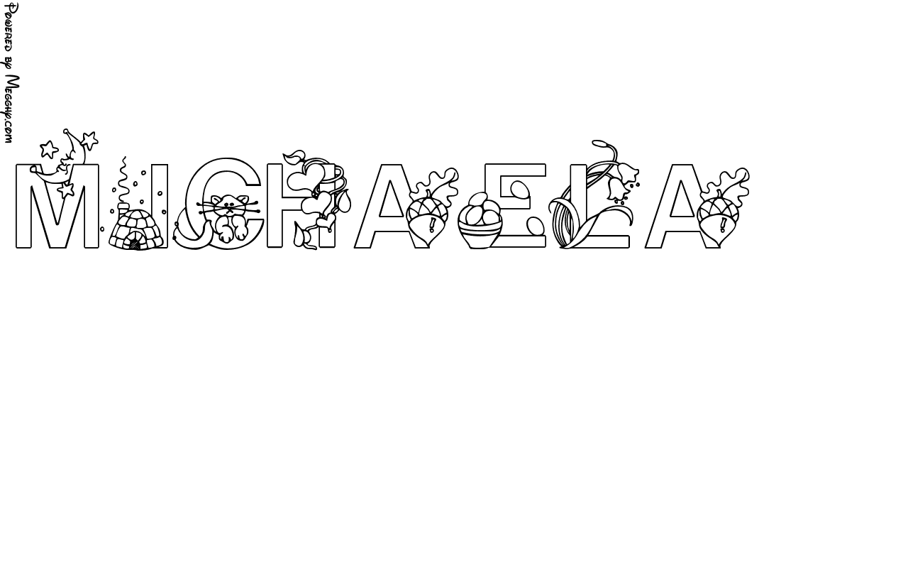Disegno per bambini michaela 20461 da stampare e colorare