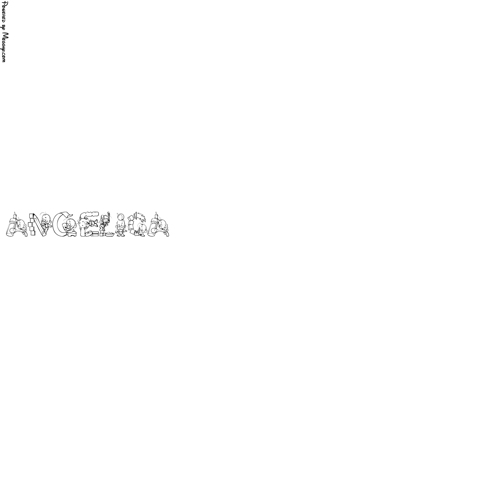 Disegno per bambini angelica 21490 da stampare e colorare