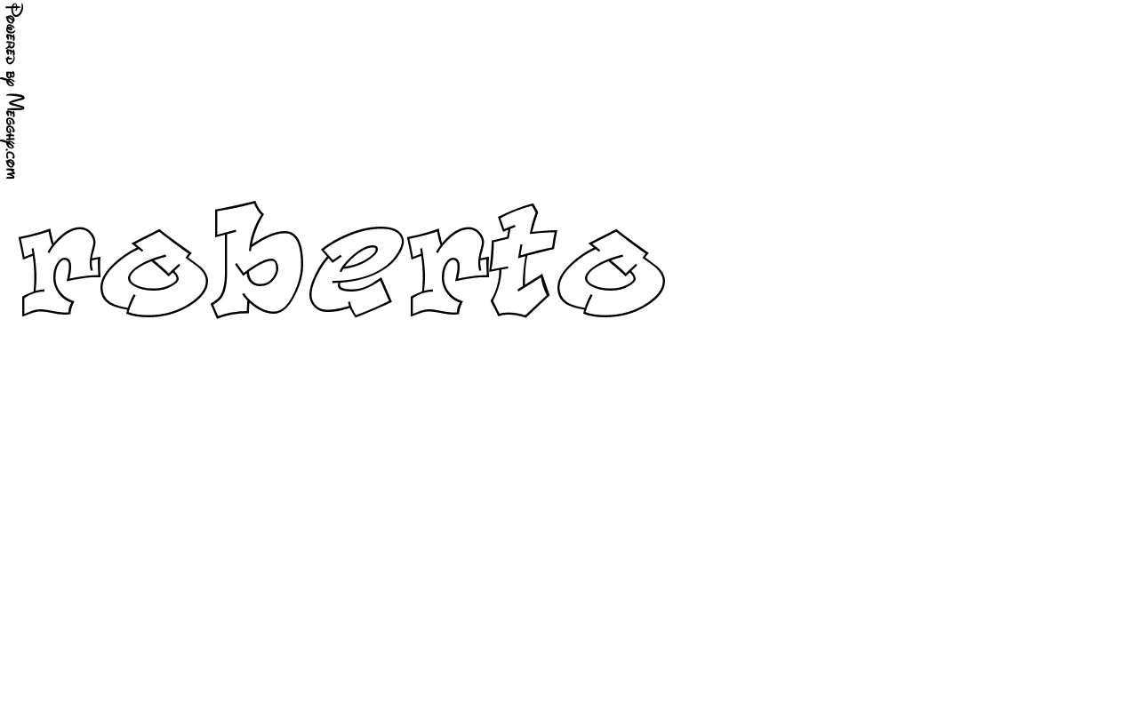 Disegno per bambini roberto 21912 da stampare e colorare