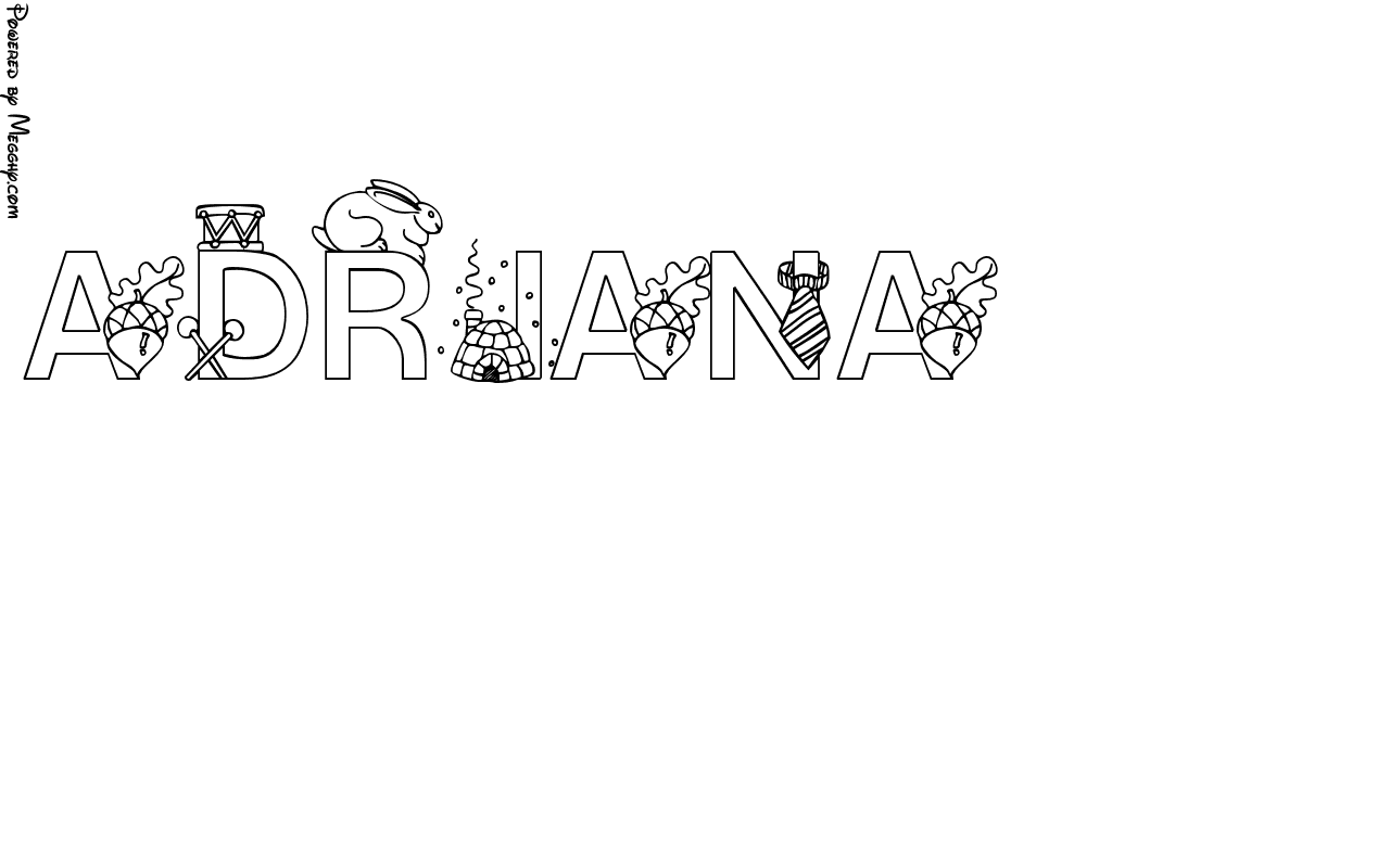 Disegno per bambini adriana 22732 da stampare e colorare