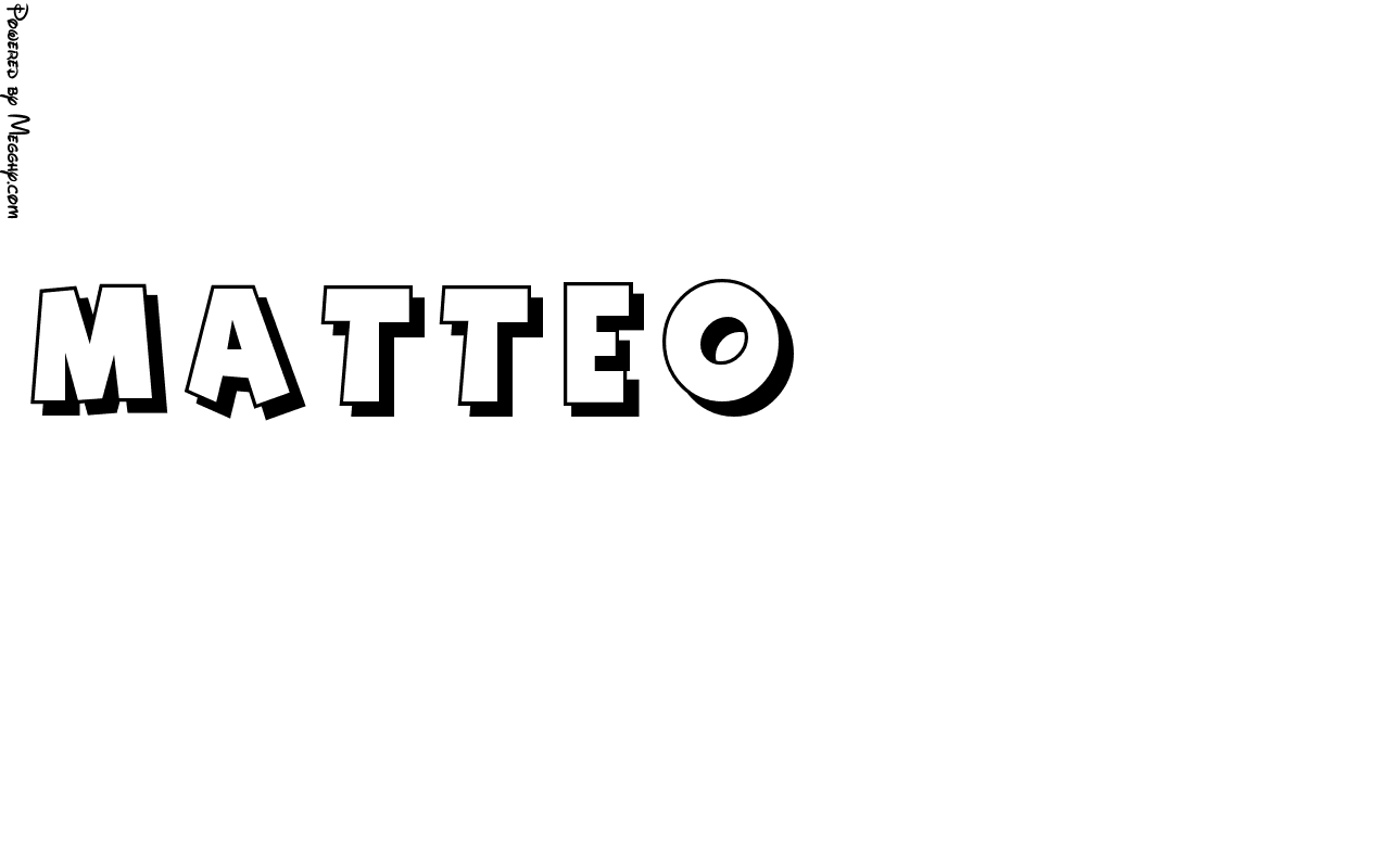 Disegno per bambini matteo 30558 da stampare e colorare