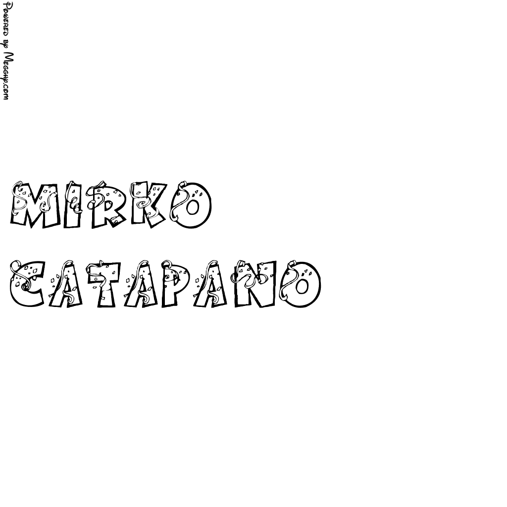 Disegno per bambini mirko 33337 da stampare e colorare