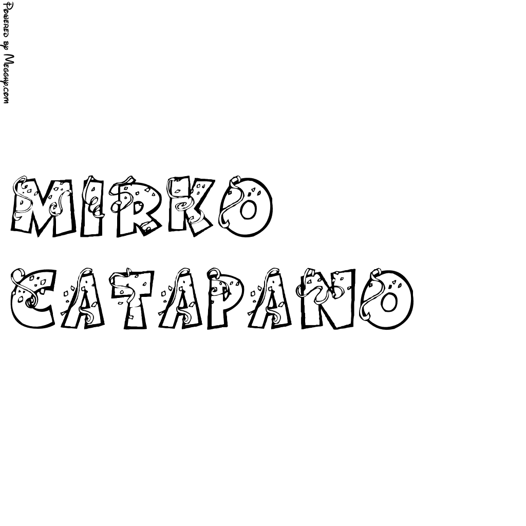 Disegno per bambini mirko 33341 da stampare e colorare