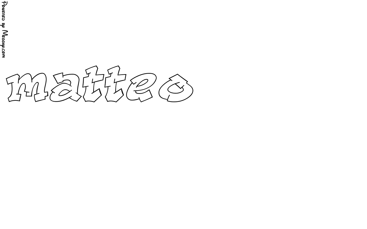 Disegno per bambini matteo 35785 da stampare e colorare