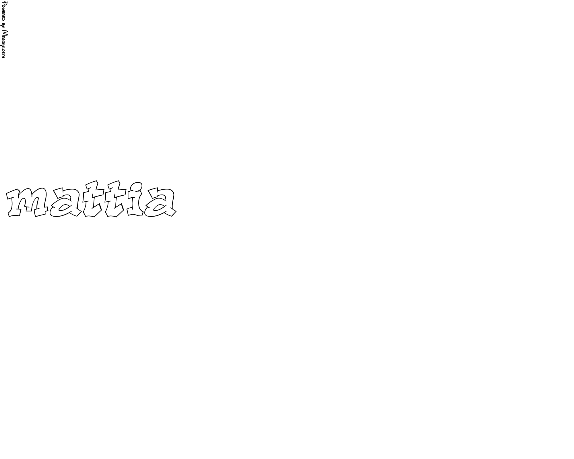 Disegno per bambini mattia 38850 da stampare e colorare