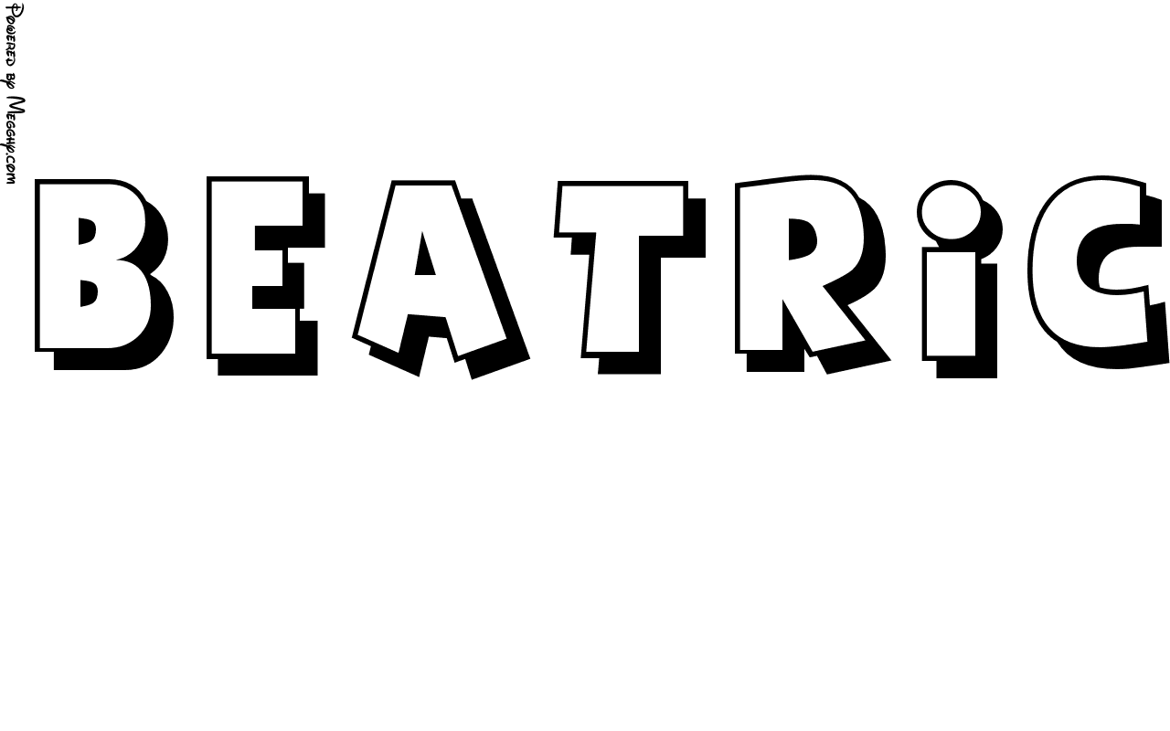 Disegno per bambini beatrice 39101 da stampare e colorare