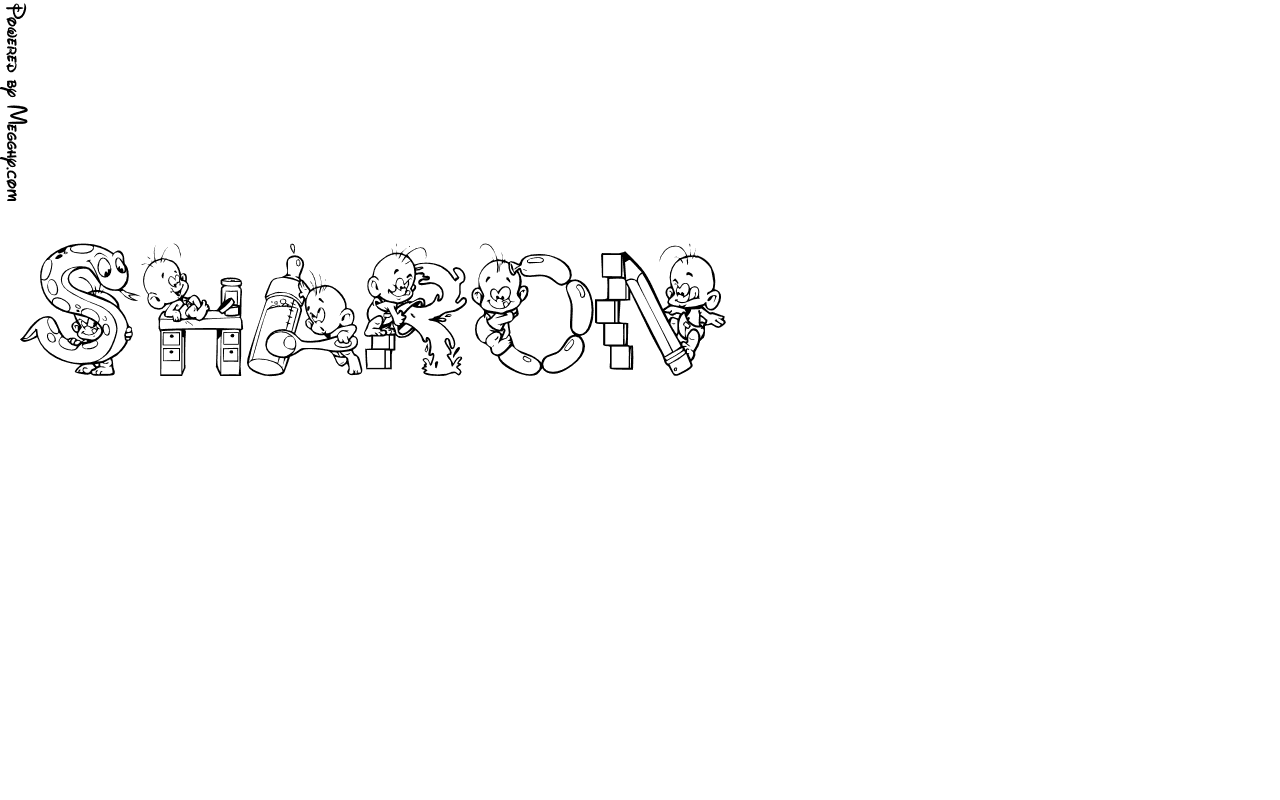 Disegno per bambini sharon 39442 da stampare e colorare