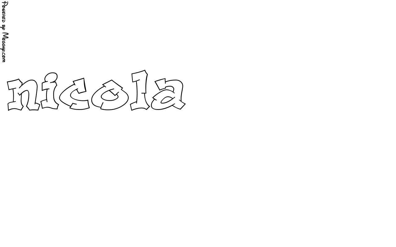 Disegno per bambini nicola 40280 da stampare e colorare