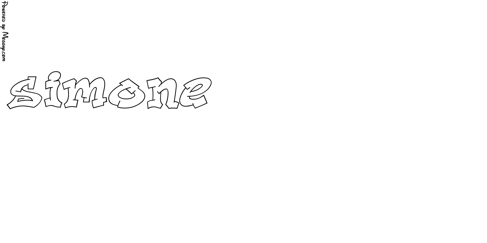 Disegno per bambini simone 40384 da stampare e colorare