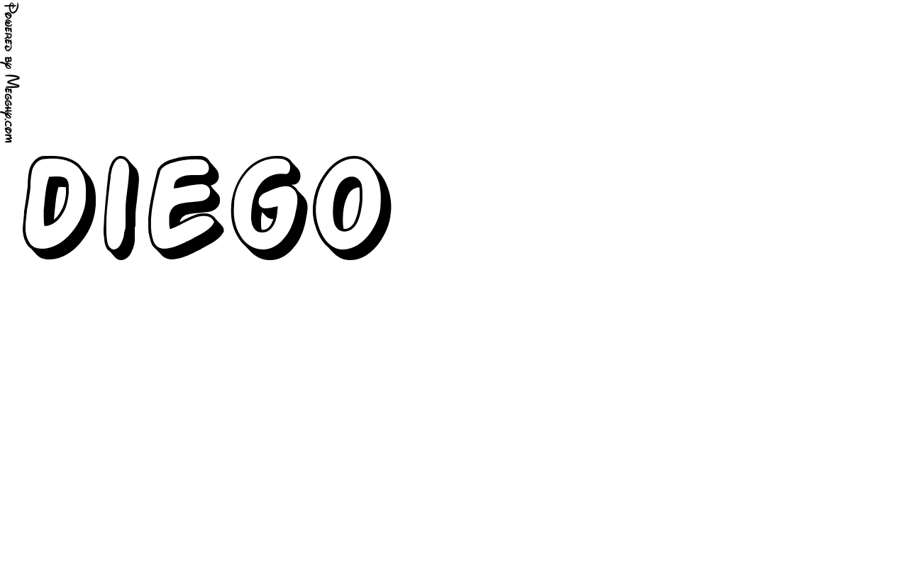 Disegno per bambini diego 40845 da stampare e colorare