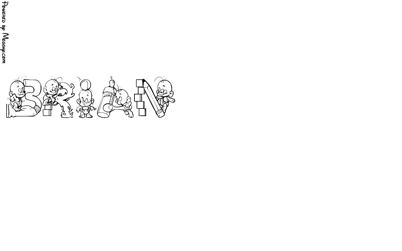 Disegno per bambini brian 41190 da stampare e colorare