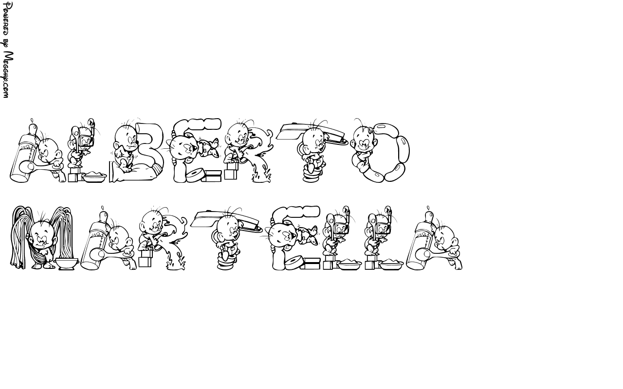 Disegno per bambini alberto 43272 da stampare e colorare