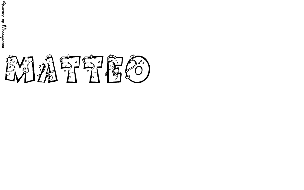 Disegno per bambini matteo 46304 da stampare e colorare