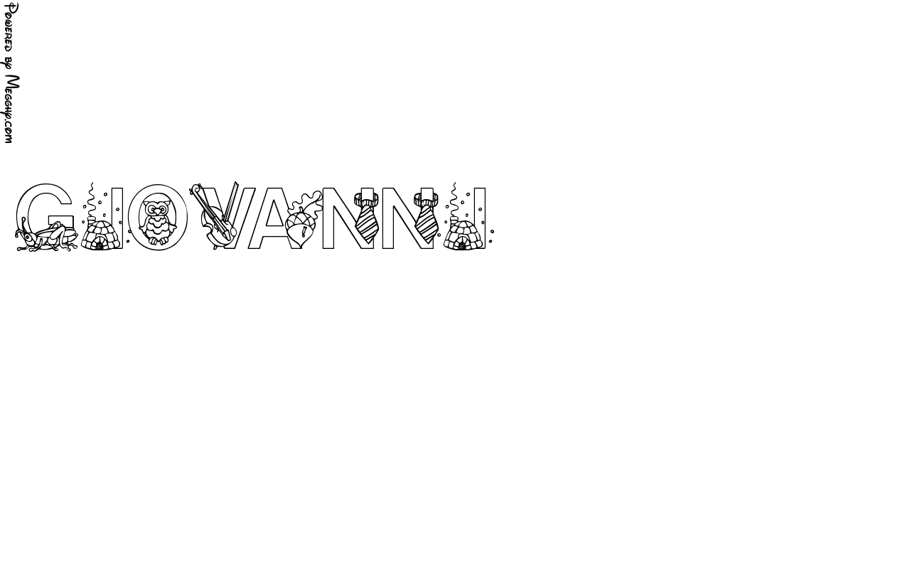 Disegno per bambini giovanni 48331 da stampare e colorare