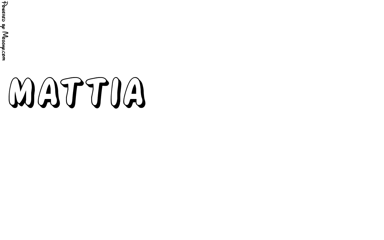 Disegno per bambini mattia 48496 da stampare e colorare