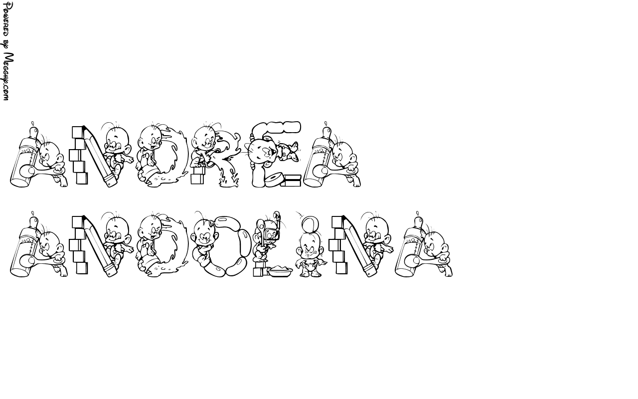 Disegno per bambini andrea 48536 da stampare e colorare