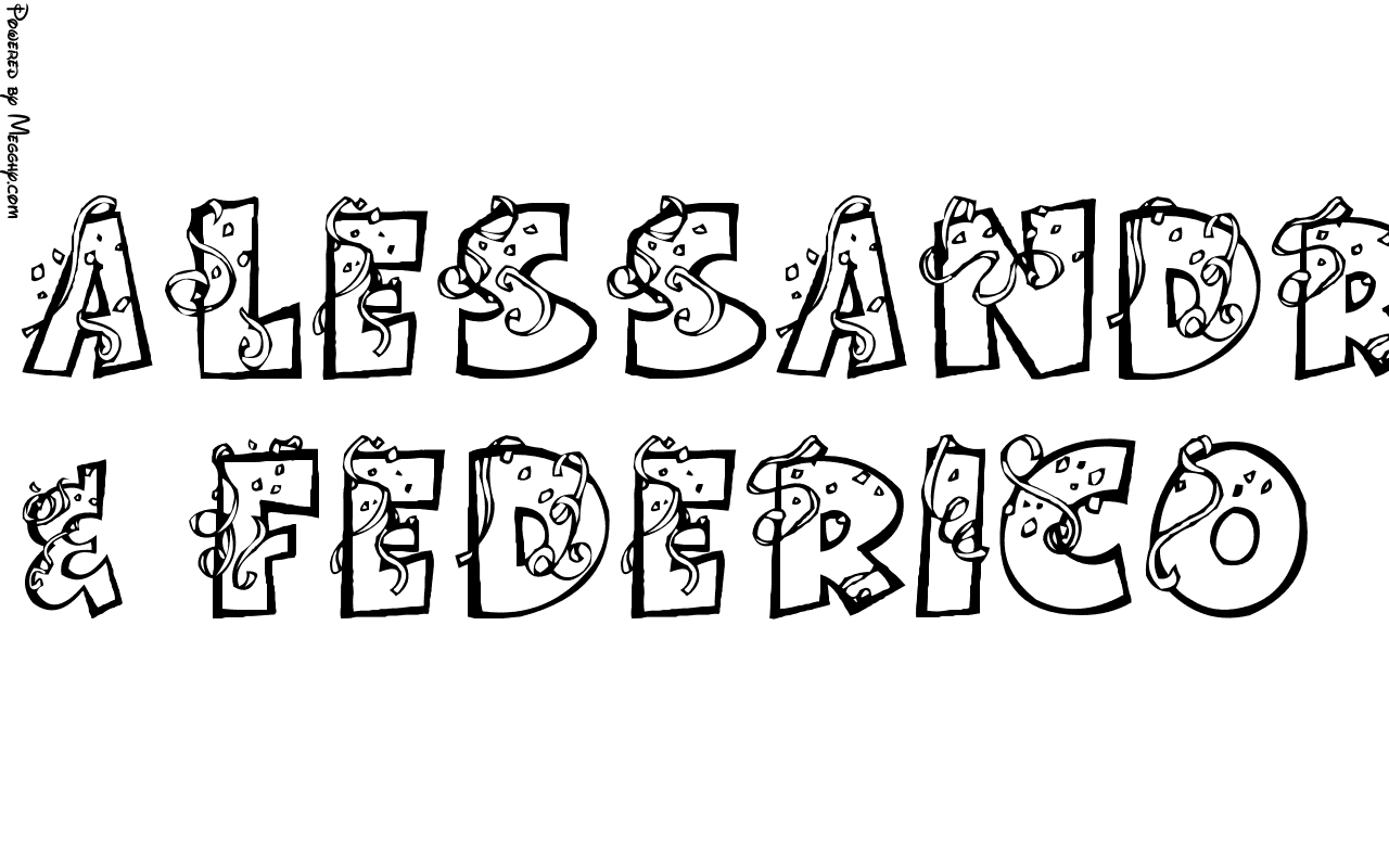 Disegno per bambini alessandro 49818 da stampare e colorare