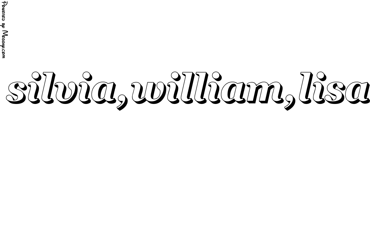 Disegno per bambini silvia william lisa 52169 da stampare e colorare