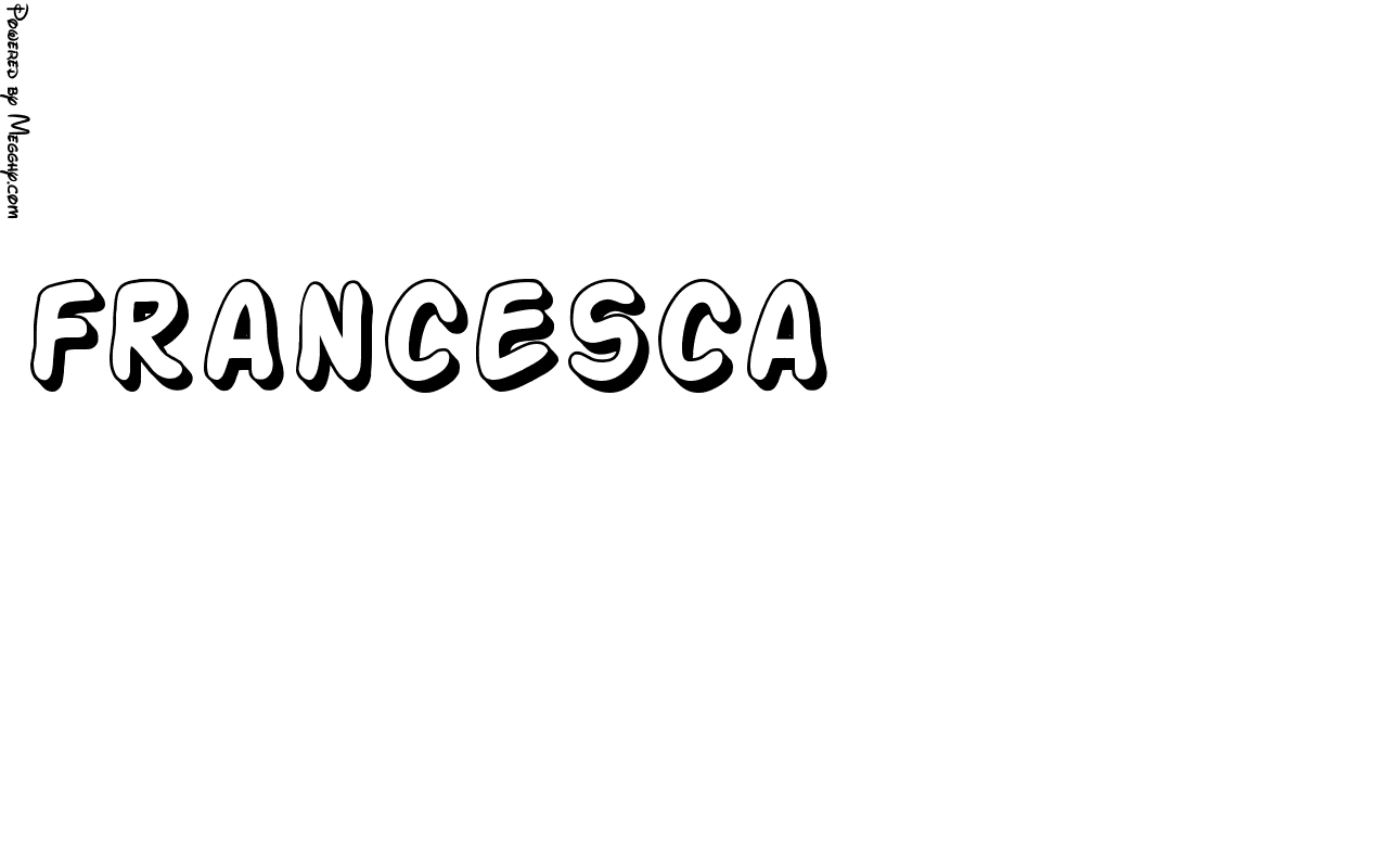 Disegno per bambini francesca 52970 da stampare e colorare