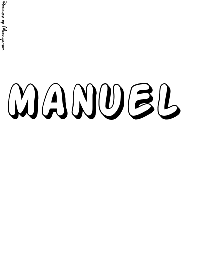 Disegno per bambini manuel 53334 da stampare e colorare