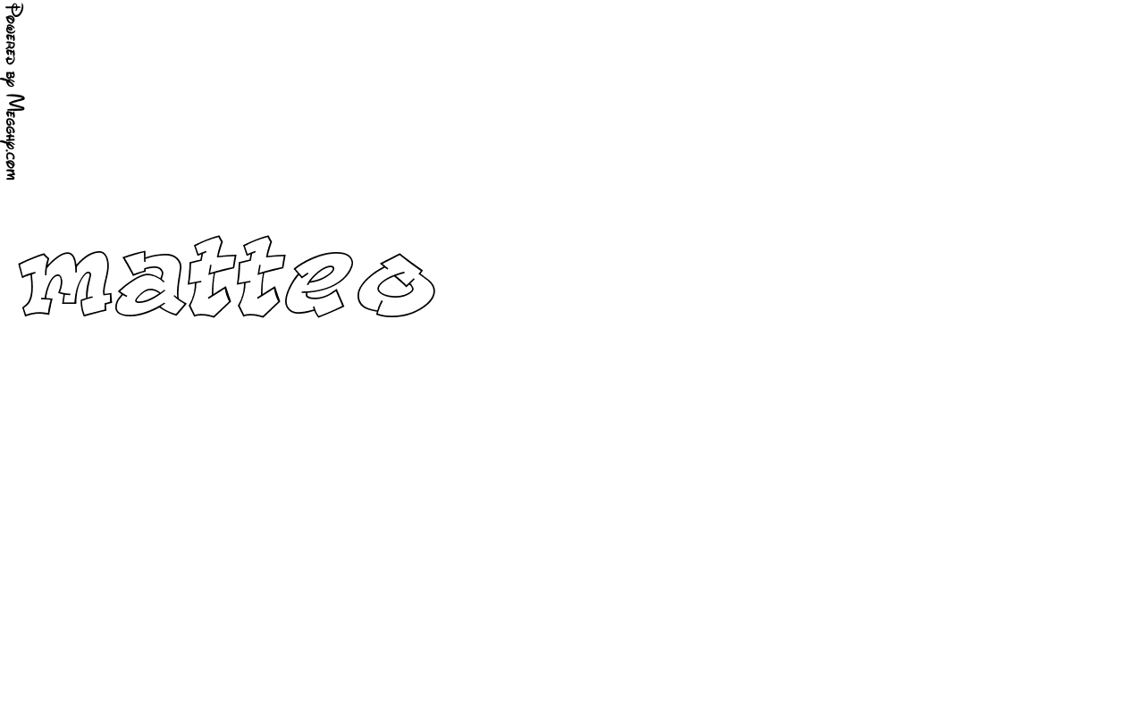 Disegno per bambini matteo 56566 da stampare e colorare