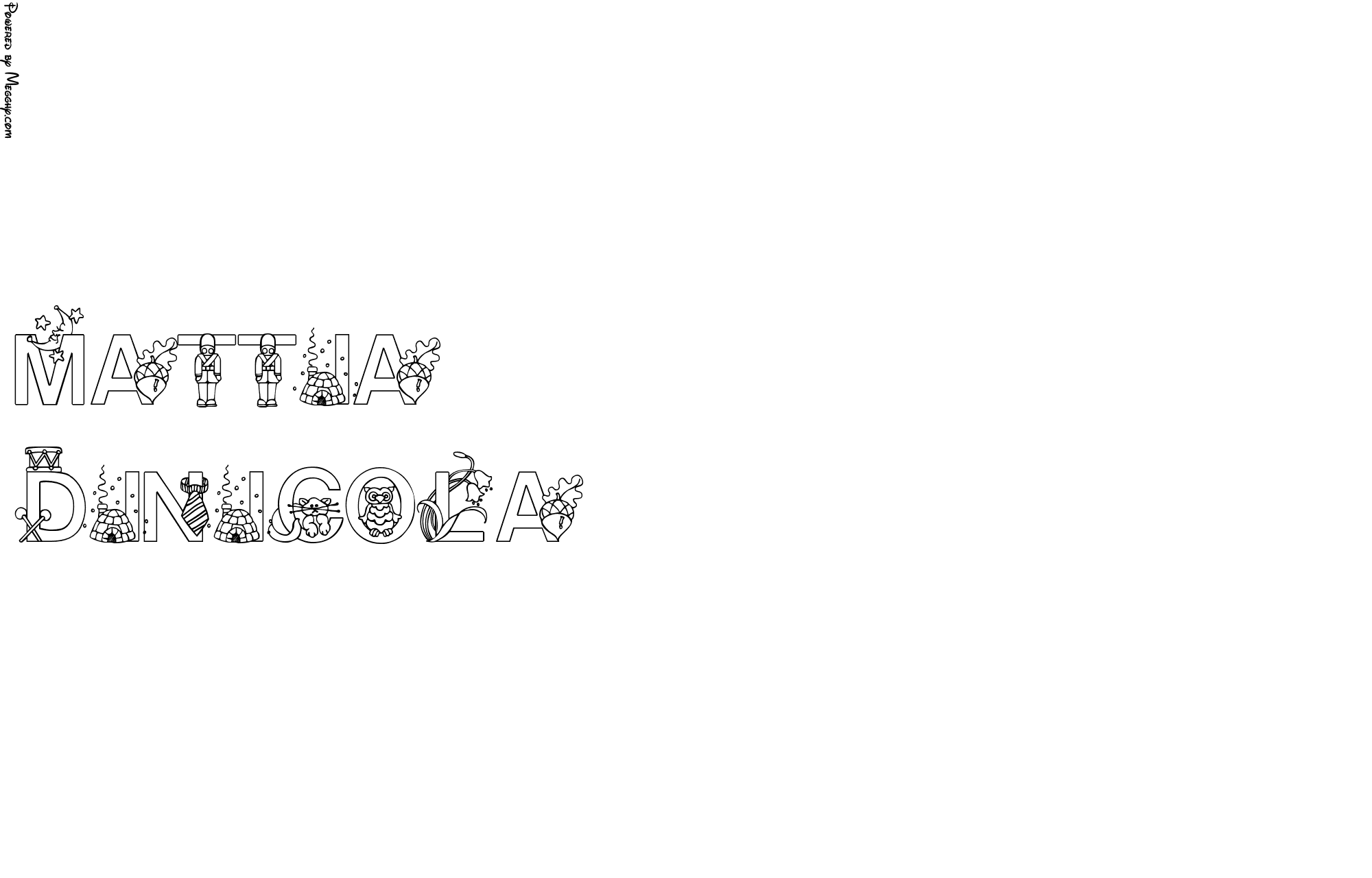 Disegno per bambini mattia 56729 da stampare e colorare