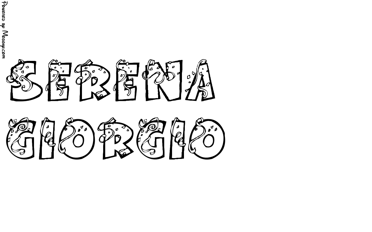 Disegno per bambini serena 58463 da stampare e colorare