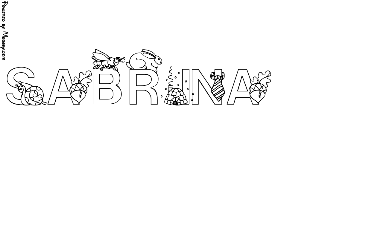 Disegno per bambini sabrina 59444 da stampare e colorare