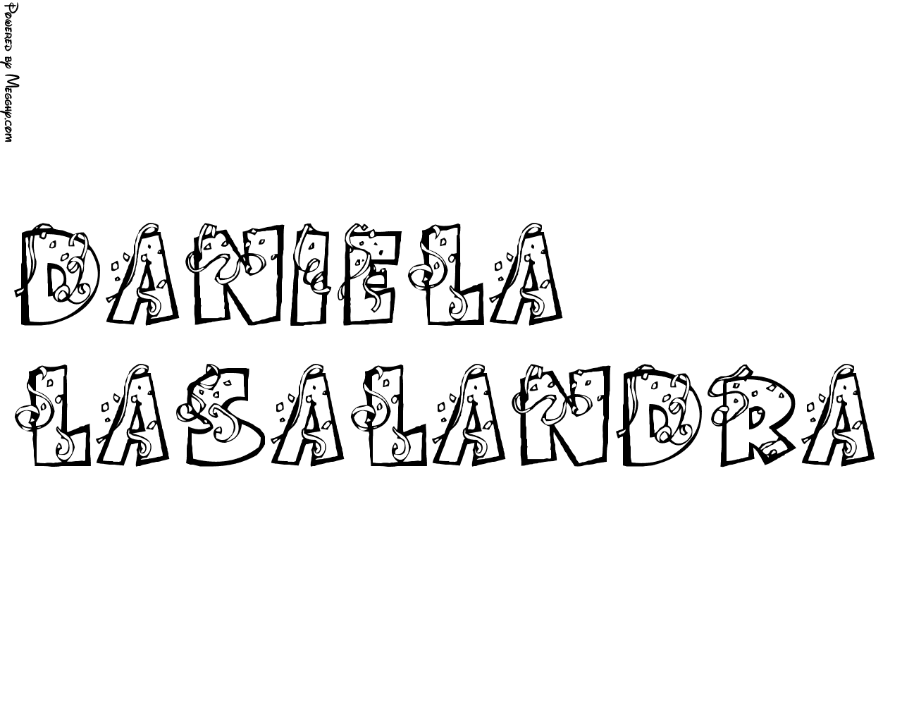 Disegno per bambini daniela 63685 da stampare e colorare