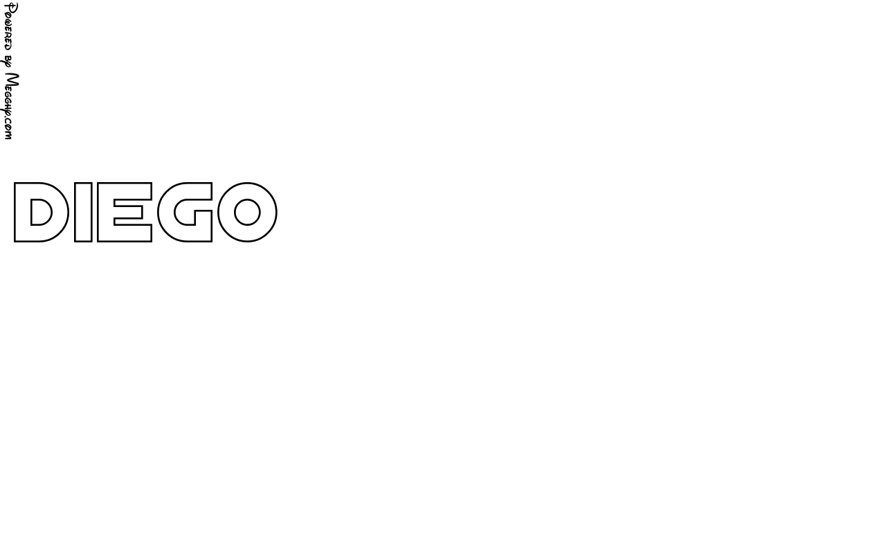 Disegno per bambini diego 66206 da stampare e colorare