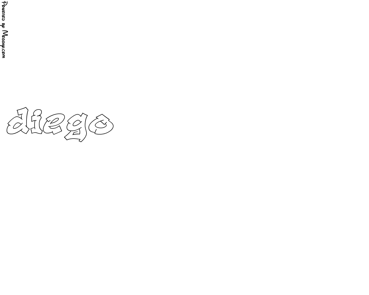 Disegno per bambini diego 66207 da stampare e colorare