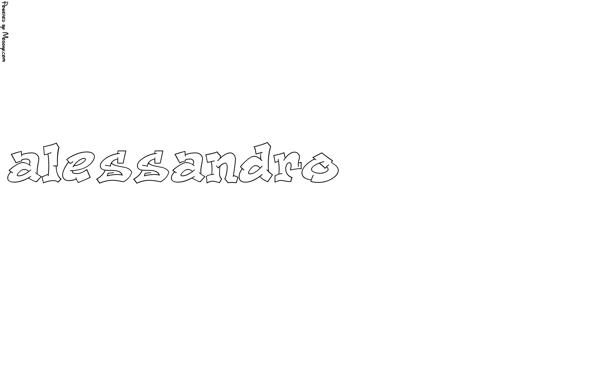 Disegno per bambini alessandro 66677 da stampare e colorare