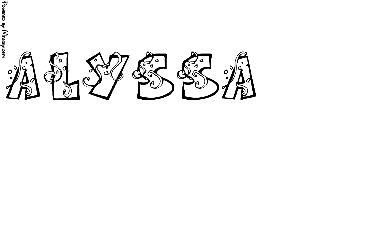 Disegno per bambini alyssa 67560 da stampare e colorare