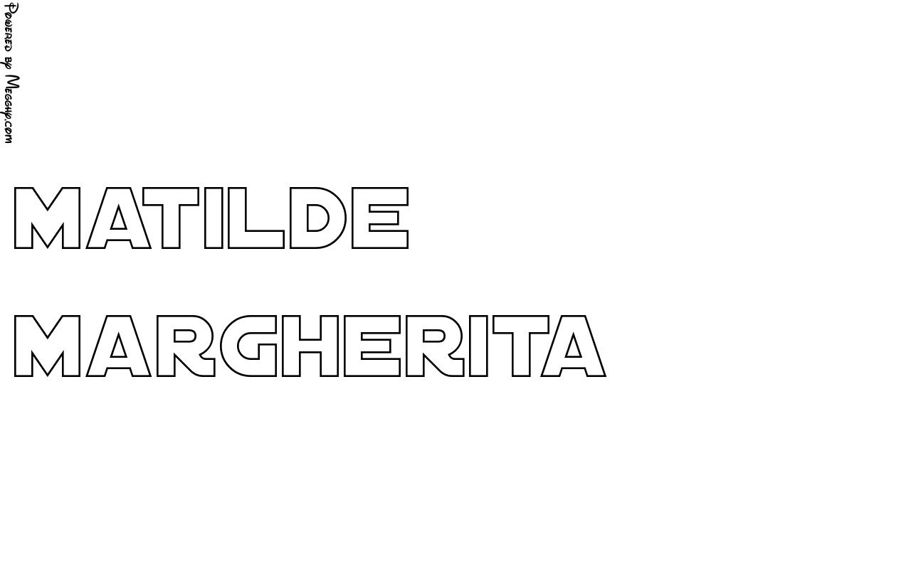 Disegno per bambini matilde 68546 da stampare e colorare