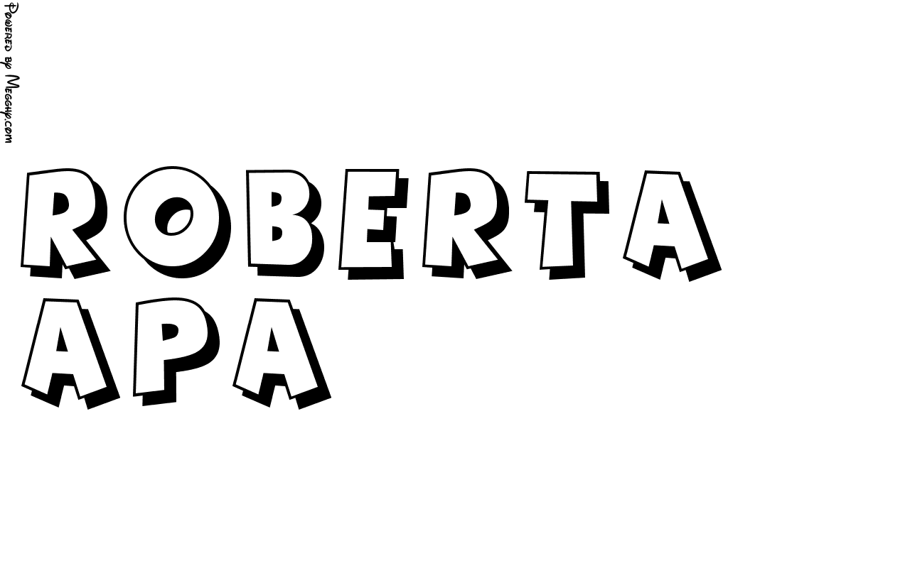 Disegno per bambini roberta 70954 da stampare e colorare