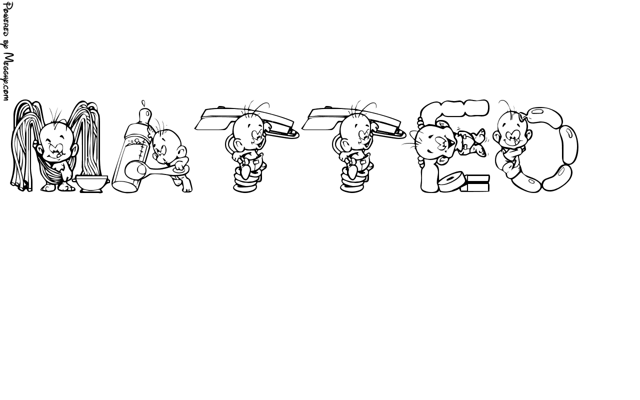 Disegno per bambini matteo 73036 da stampare e colorare