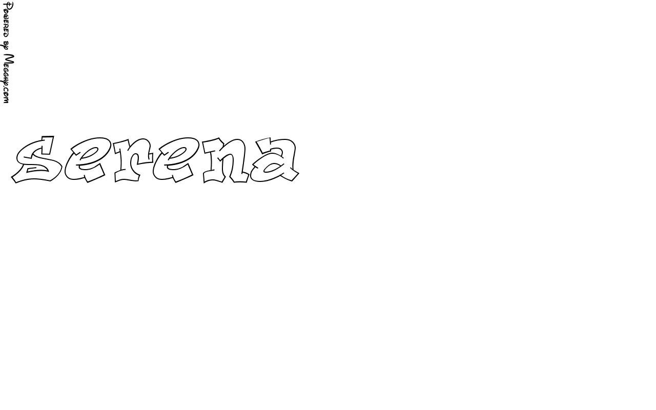 Disegno per bambini serena 74076 da stampare e colorare