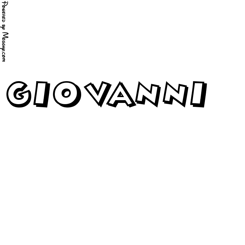 Disegno per bambini giovanni 75407 da stampare e colorare