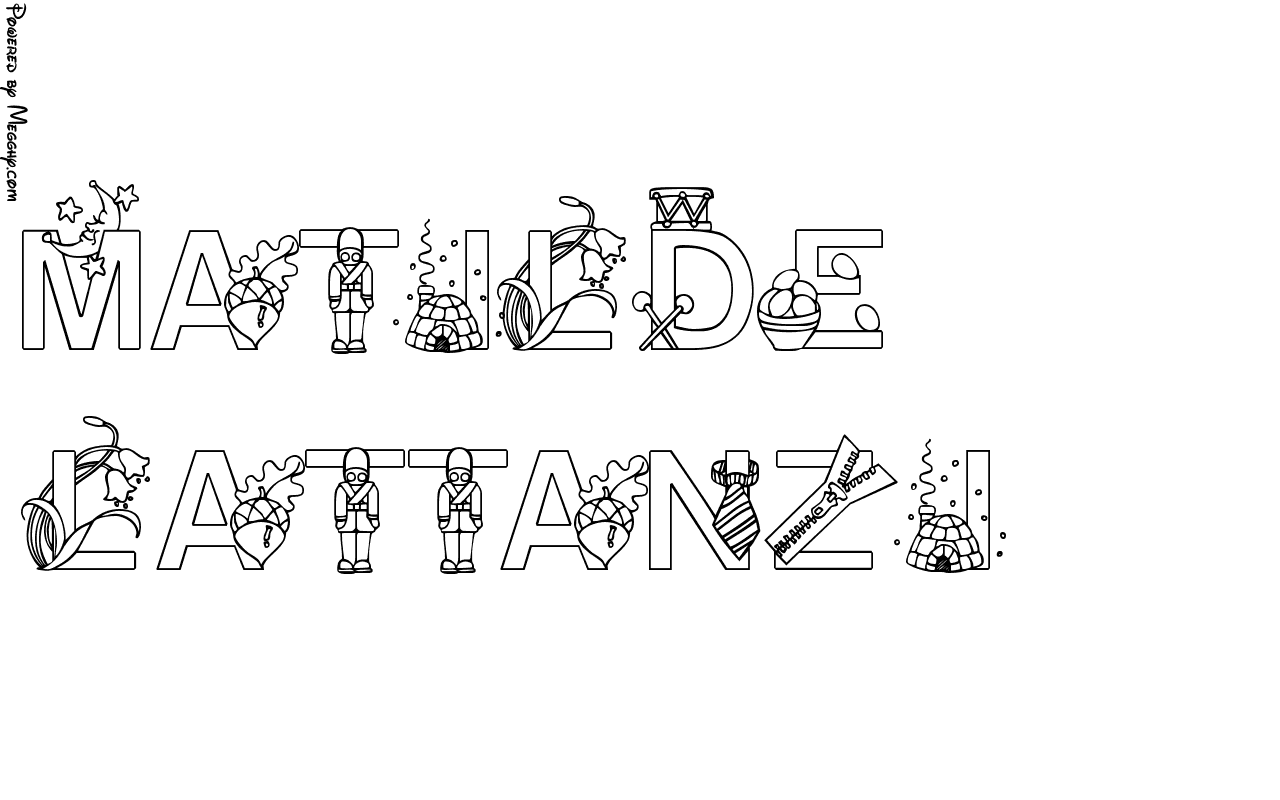 Disegno per bambini matilde 78718 da stampare e colorare