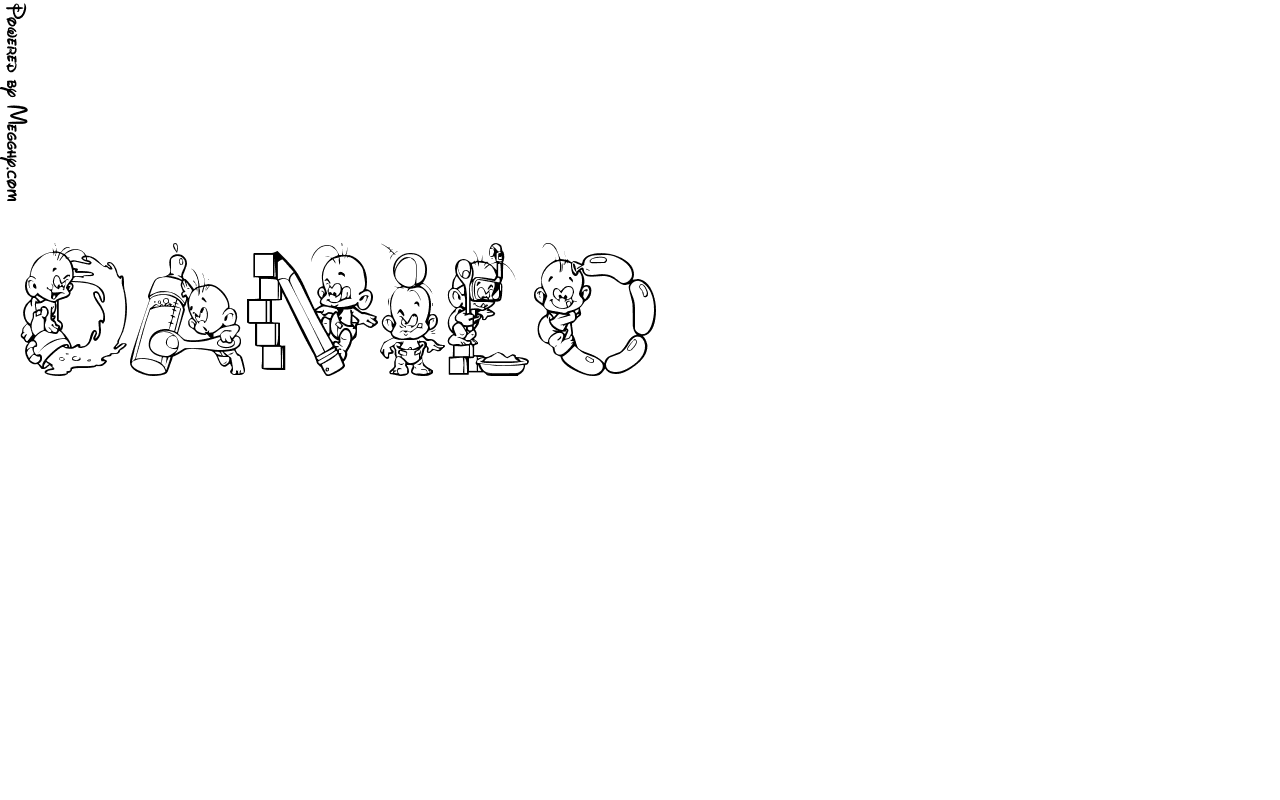 Disegno per bambini danilo 79668 da stampare e colorare