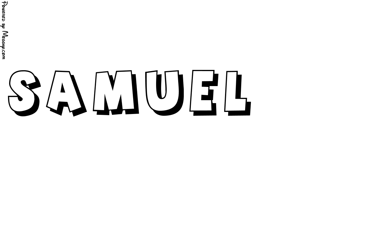 Disegno per bambini samuel 80073 da stampare e colorare