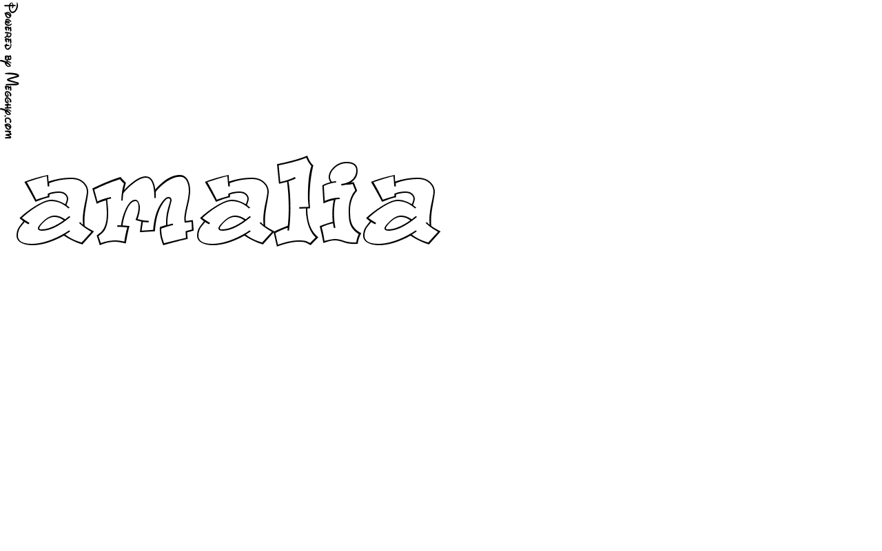 Disegno per bambini amalia 80290 da stampare e colorare