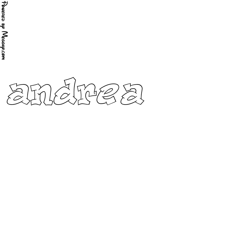 Disegno per bambini andrea 82474 da stampare e colorare