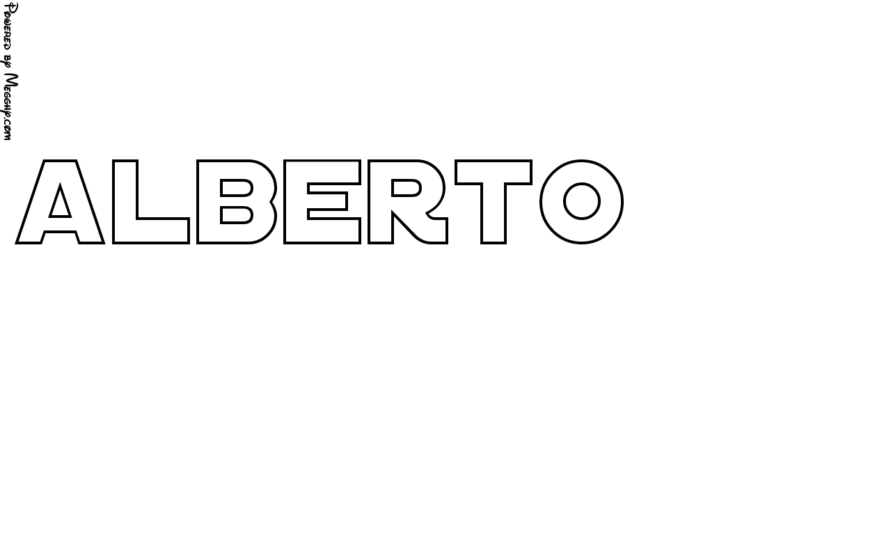 Disegno per bambini alberto 84163 da stampare e colorare