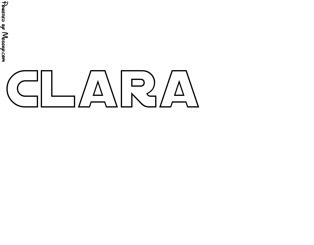 Disegno per bambini clara 85960 da stampare e colorare