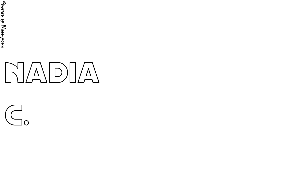 Disegno per bambini nadia 86700 da stampare e colorare